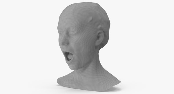 3D head human scan - TurboSquid 1683664
