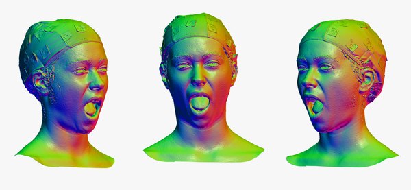 3D head human scan - TurboSquid 1683664