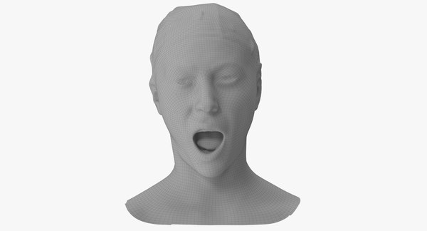 3D head human scan - TurboSquid 1683664