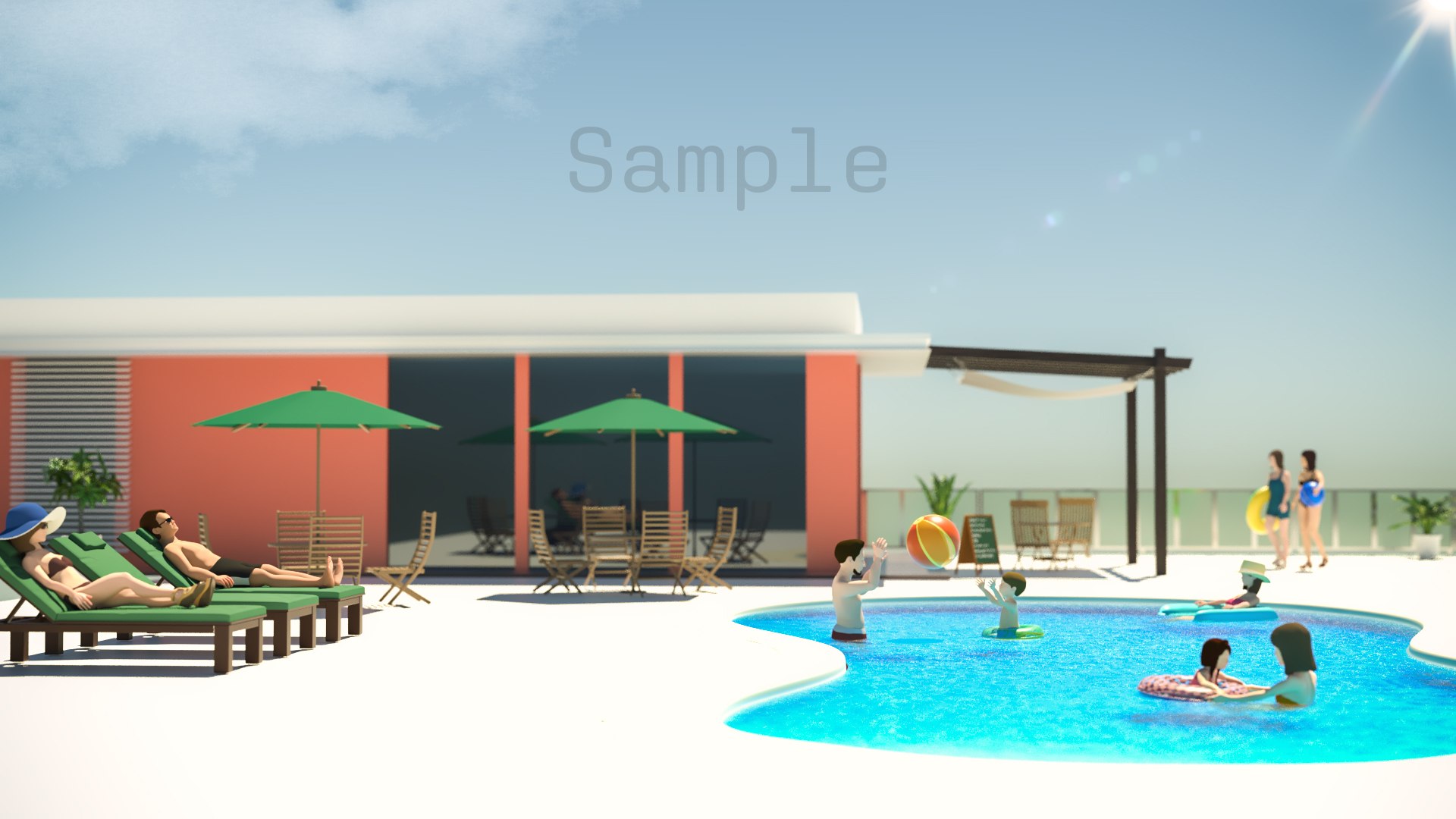 Man Pool 3D - TurboSquid 1432679