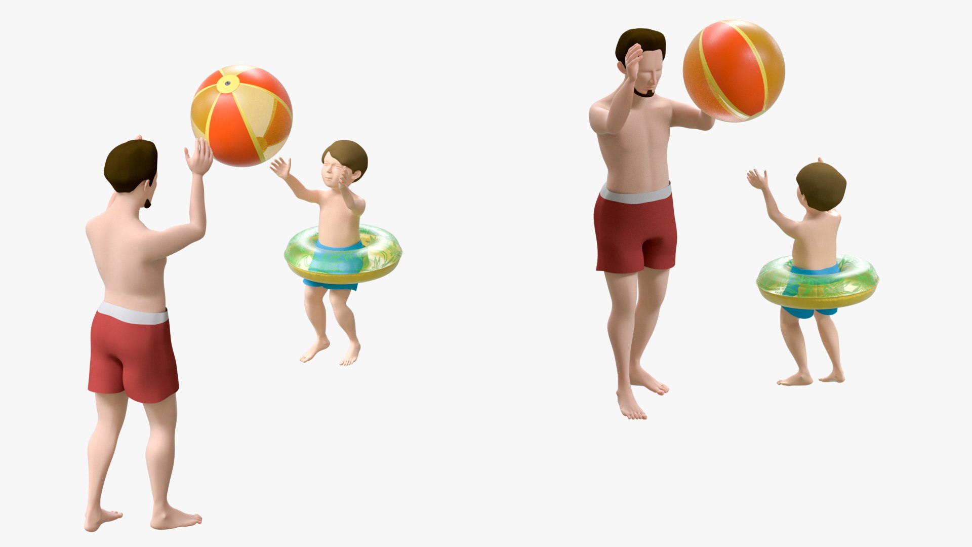 Man Pool 3D - TurboSquid 1432679