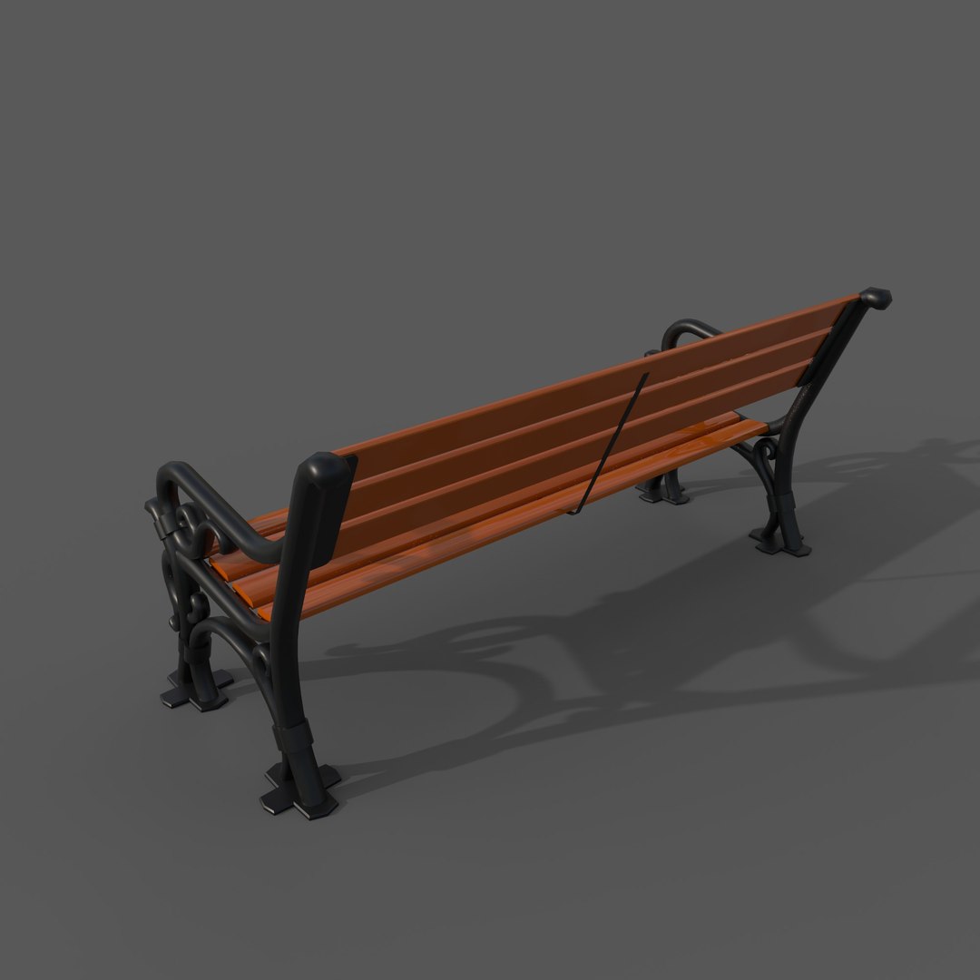 Bench 3D Model - TurboSquid 2245659