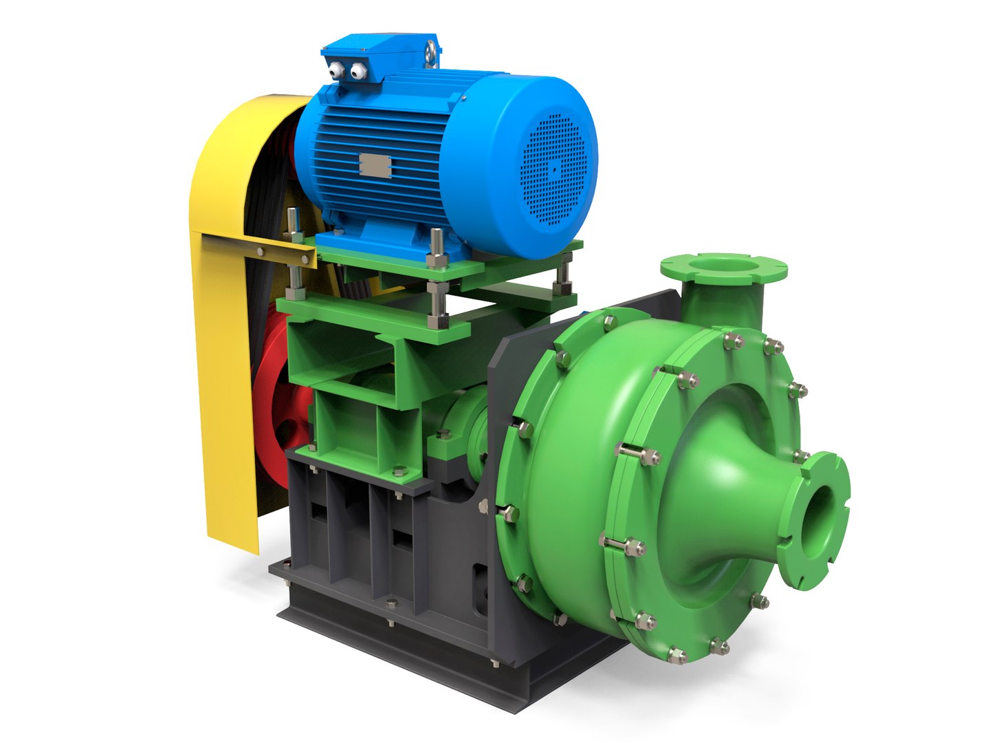 3d Centrifugal Pump Model
