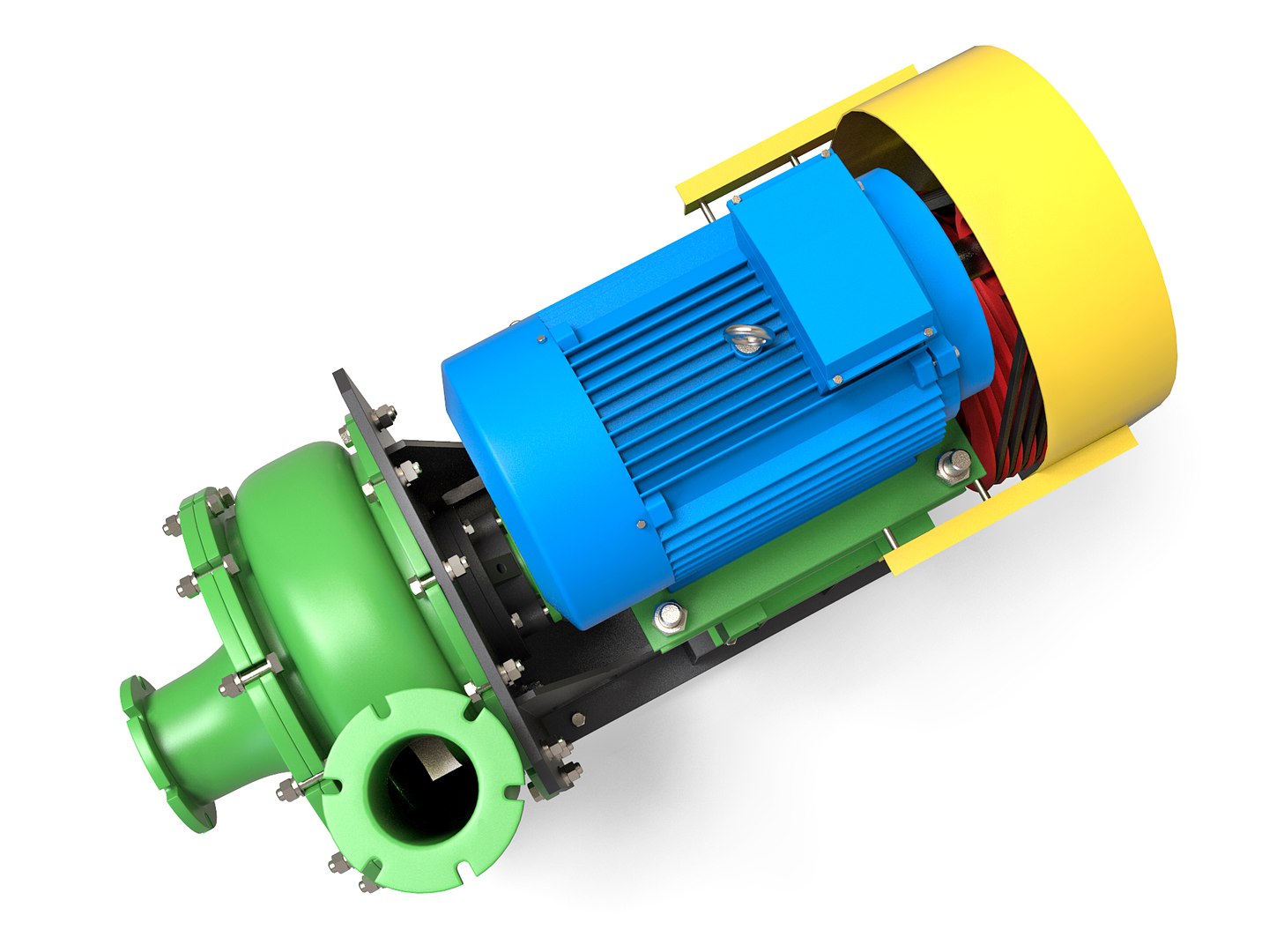 3d Centrifugal Pump Model