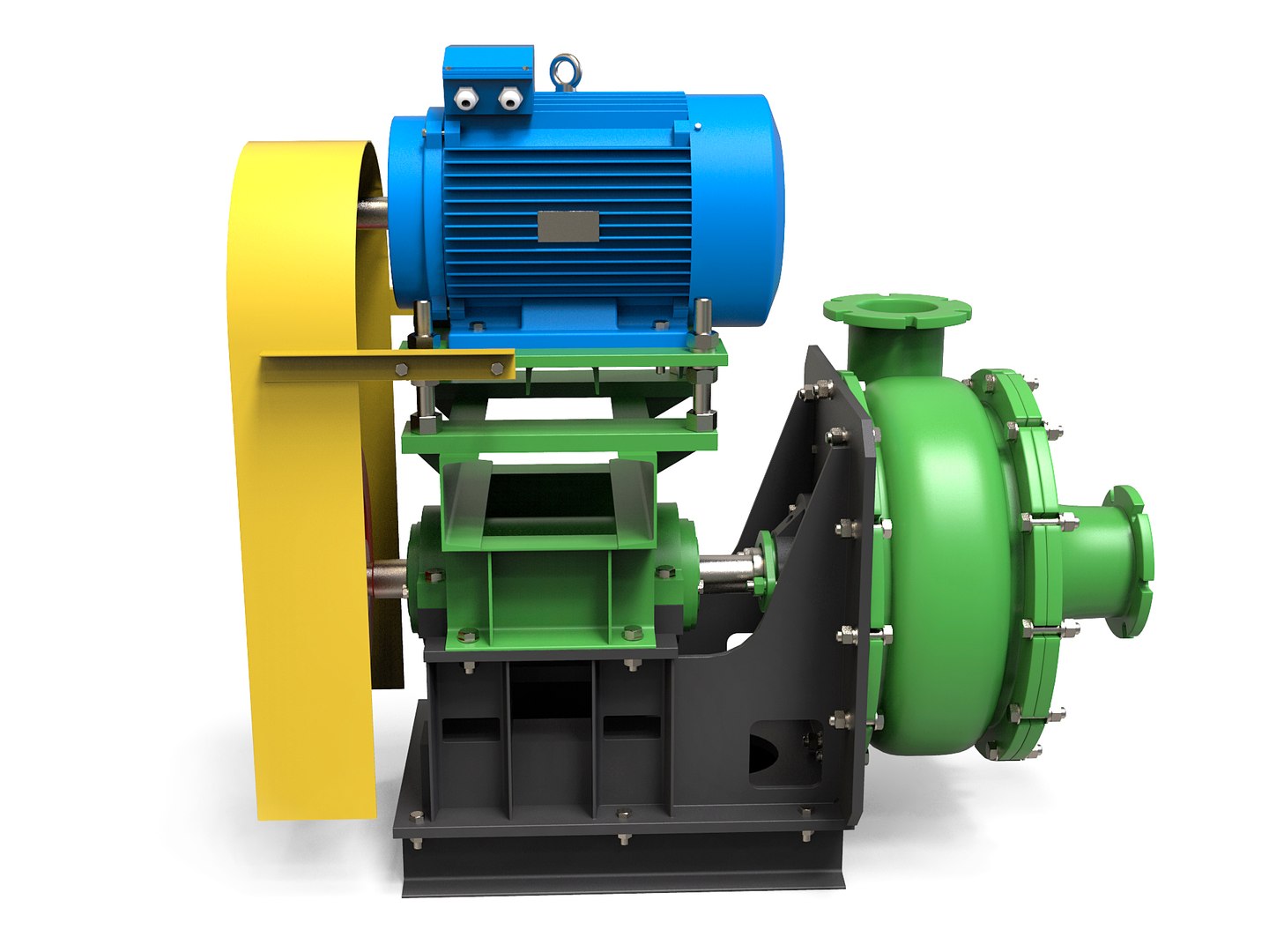 3d Centrifugal Pump Model