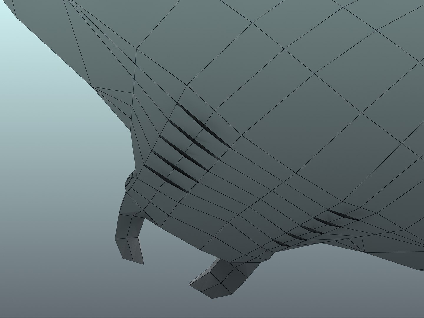 3d Manta Rays
