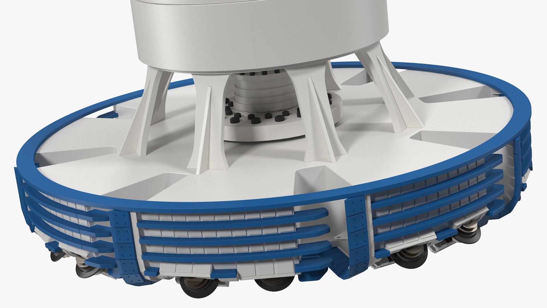 3D cutterhead tunnel machine - TurboSquid 1434238