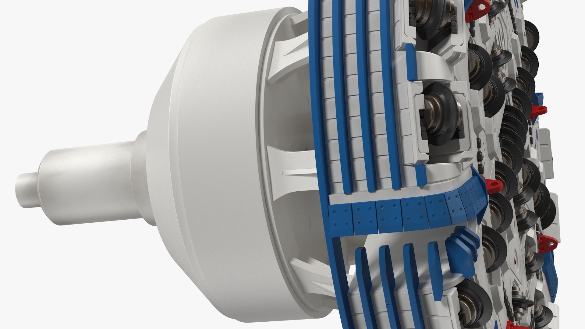 3D cutterhead tunnel machine - TurboSquid 1434238
