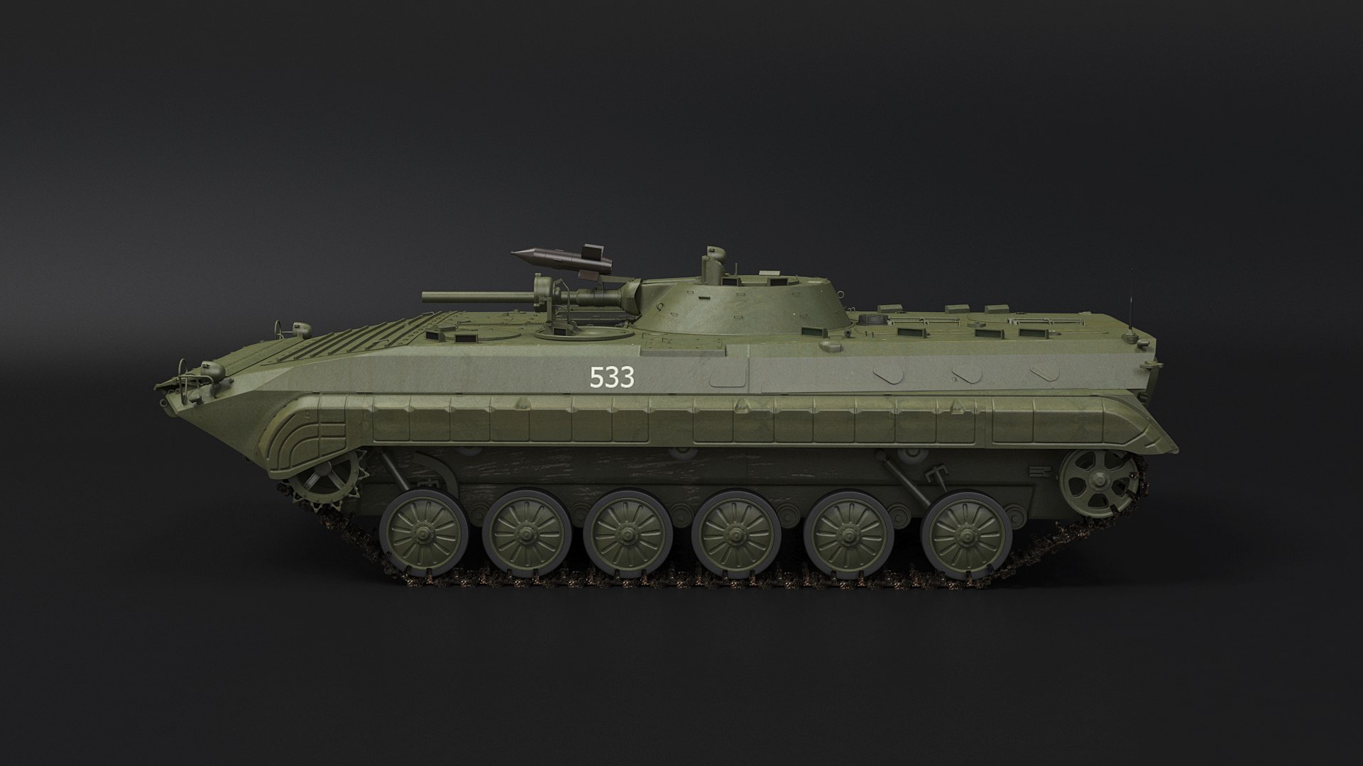 3D BMP-1 Model - TurboSquid 1888057
