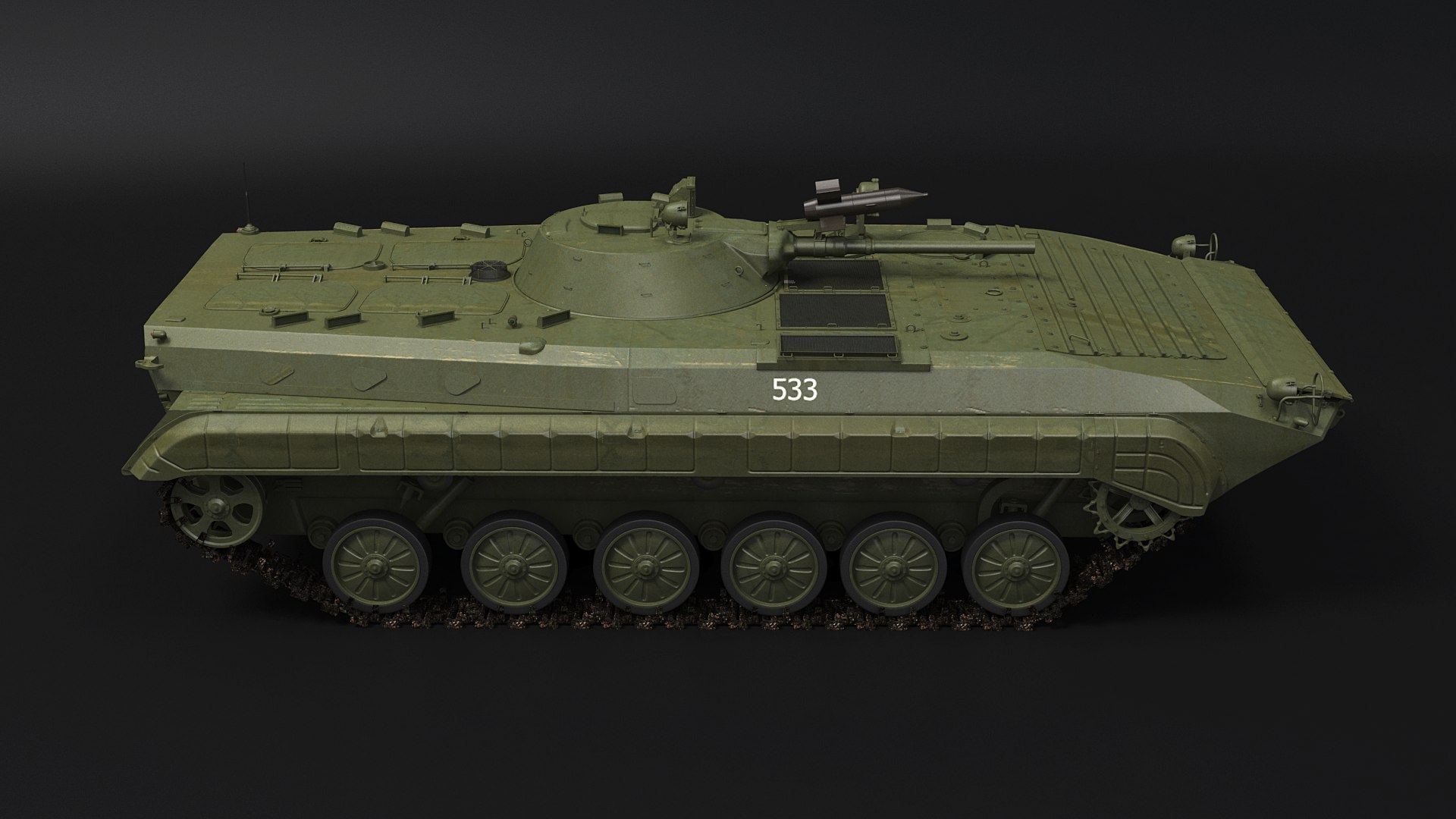 3D BMP-1 Model - TurboSquid 1888057