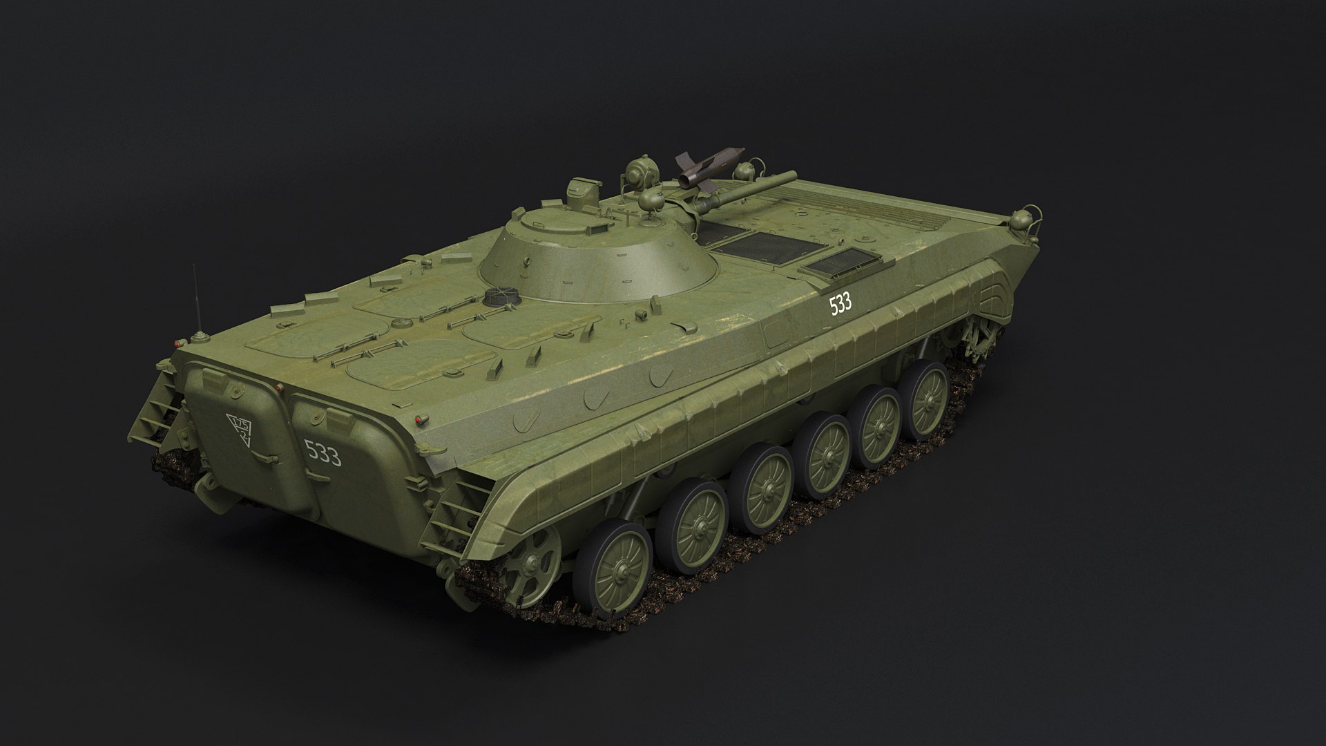 3D BMP-1 Model - TurboSquid 1888057