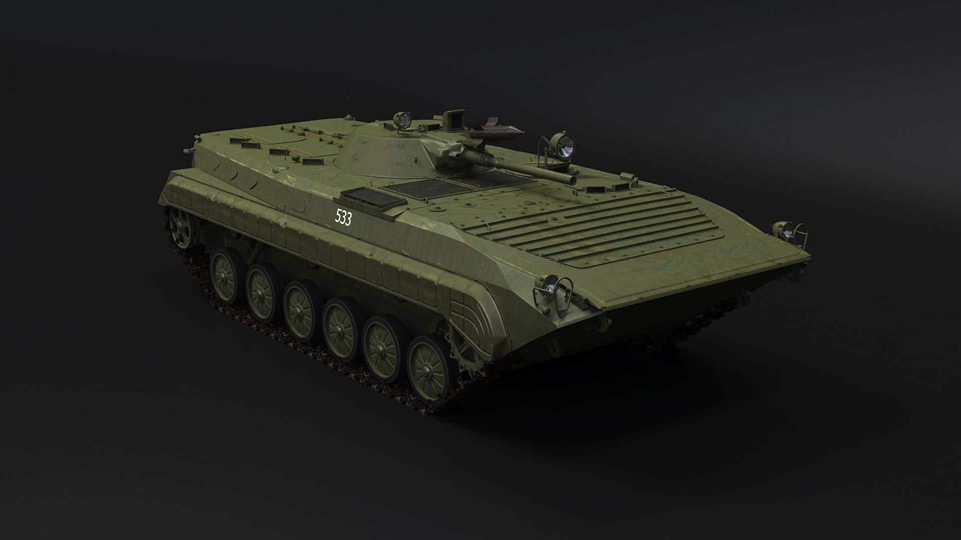 3D BMP-1 Model - TurboSquid 1888057