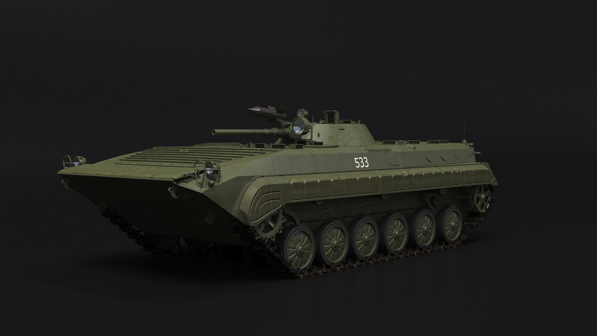 3D BMP-1 Model - TurboSquid 1888057