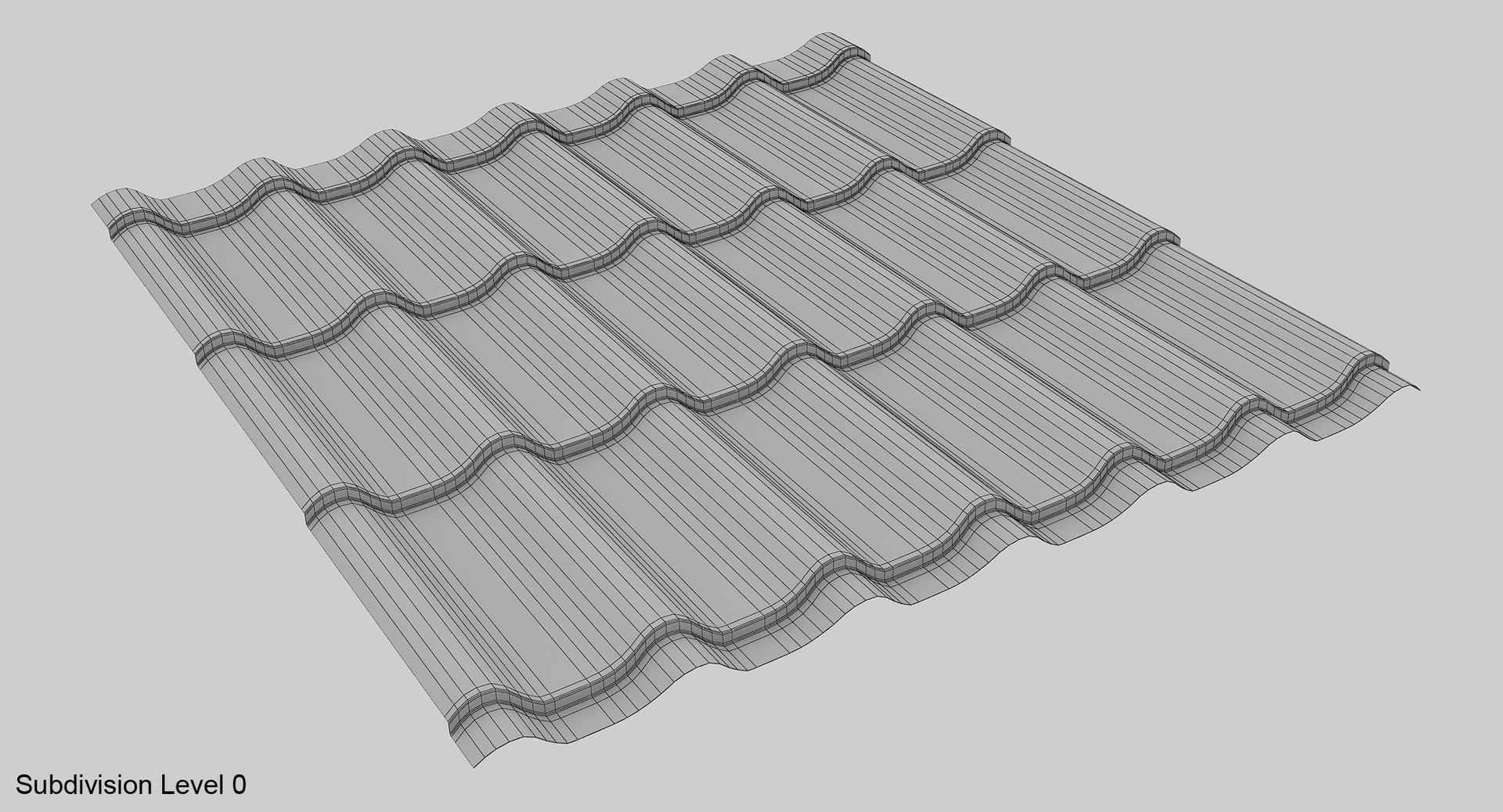 3 Metal Roofing 3d 3ds