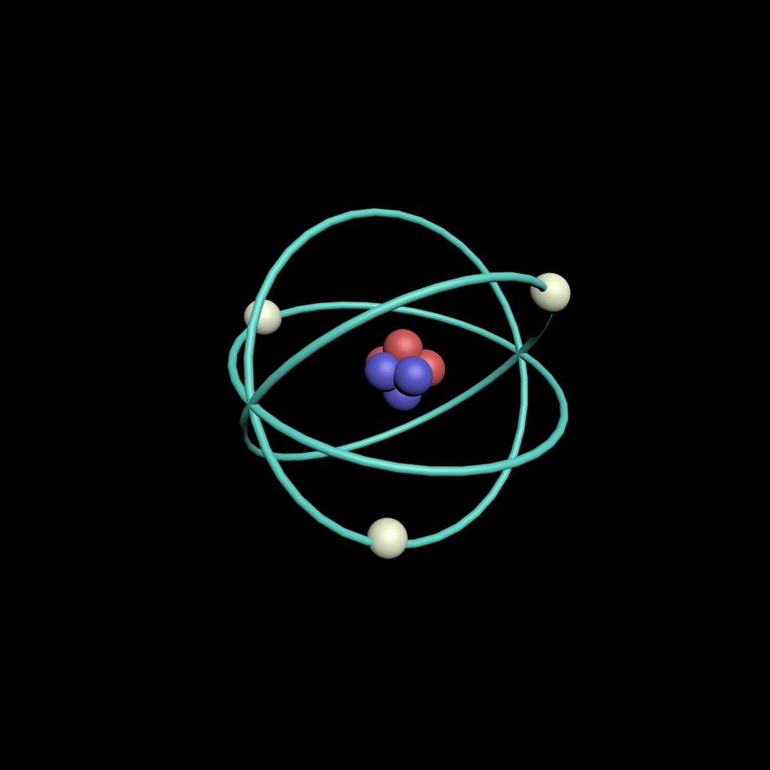 3d Model Atom
