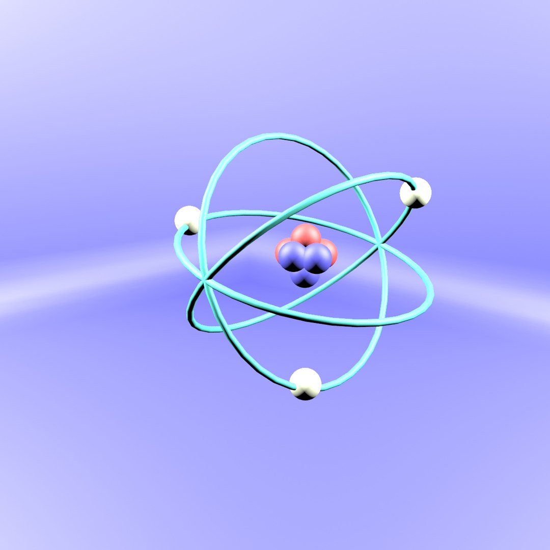 3d Model Atom