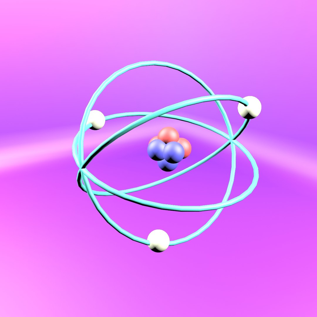 3d Model Atom