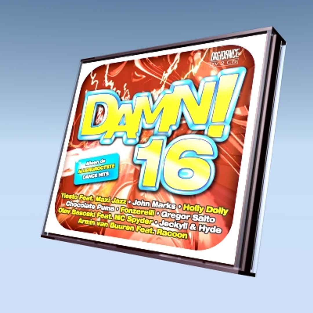 3d Double Cd Box Model