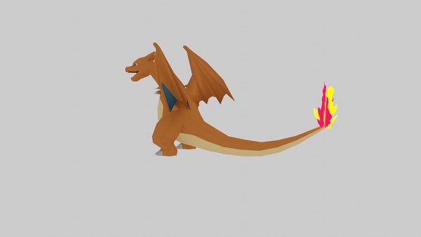 modelo 3d Pokémon Charizard - TurboSquid 1993211