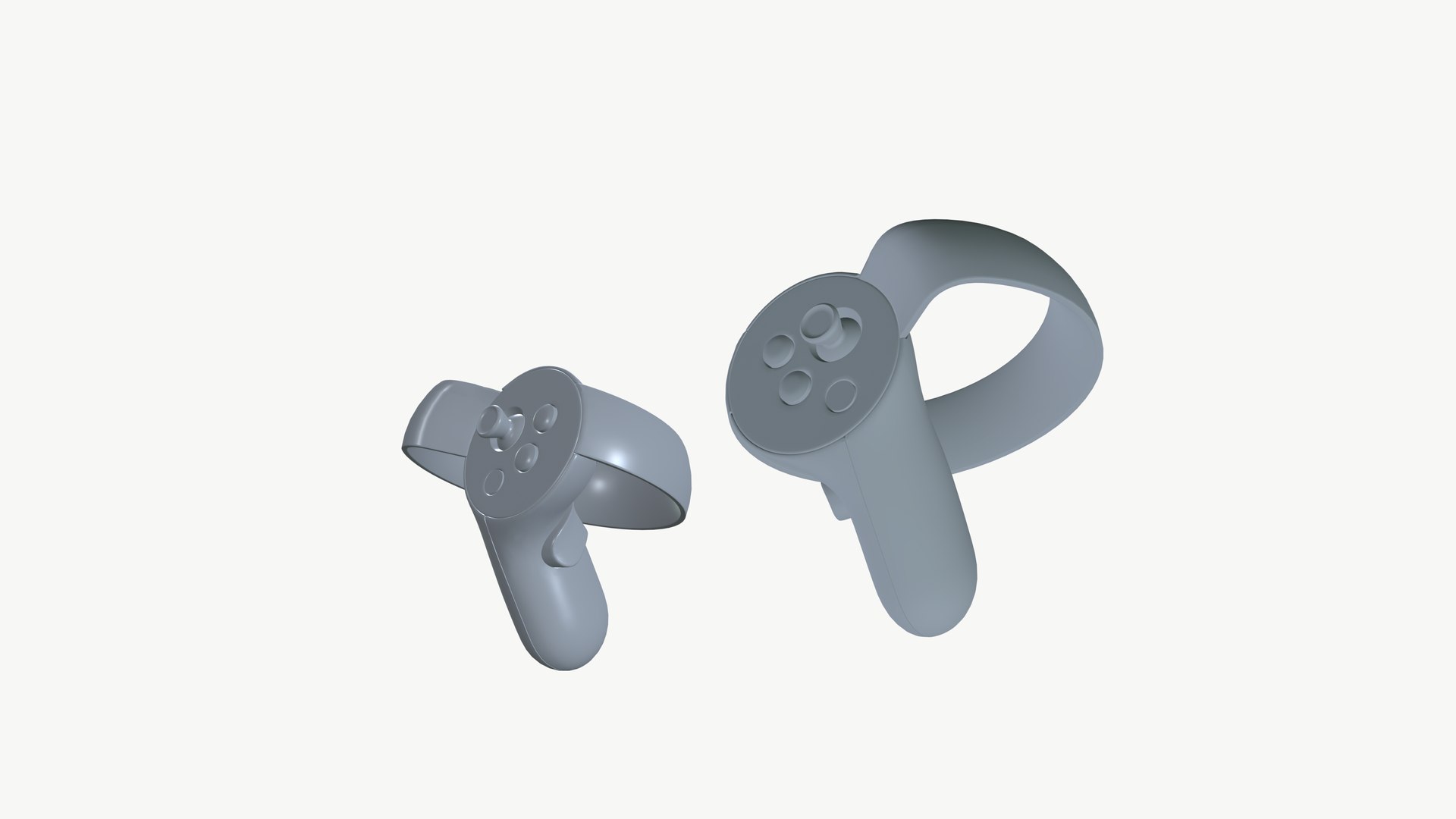 Oculus Rift Controller 3D Model - TurboSquid 2256717