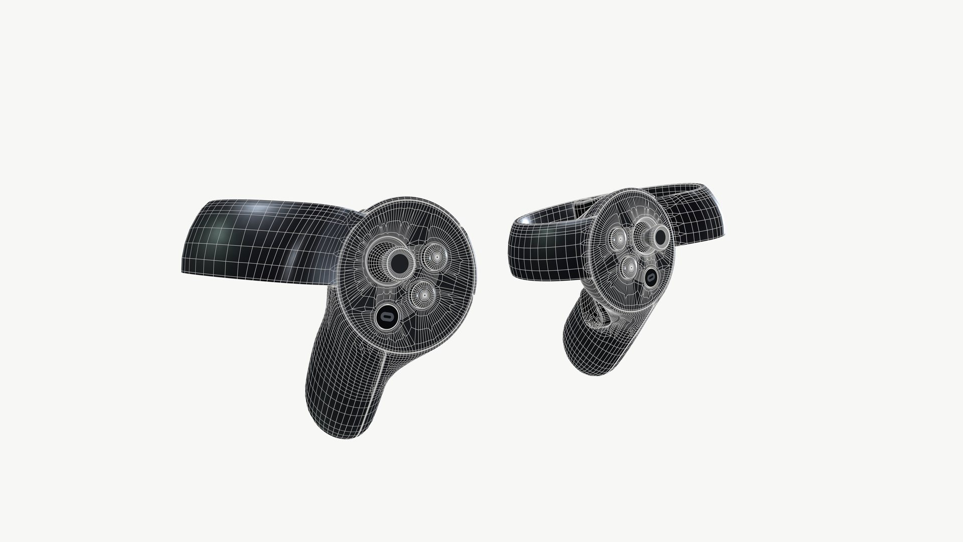 Oculus Rift Controller 3D Model - TurboSquid 2256717