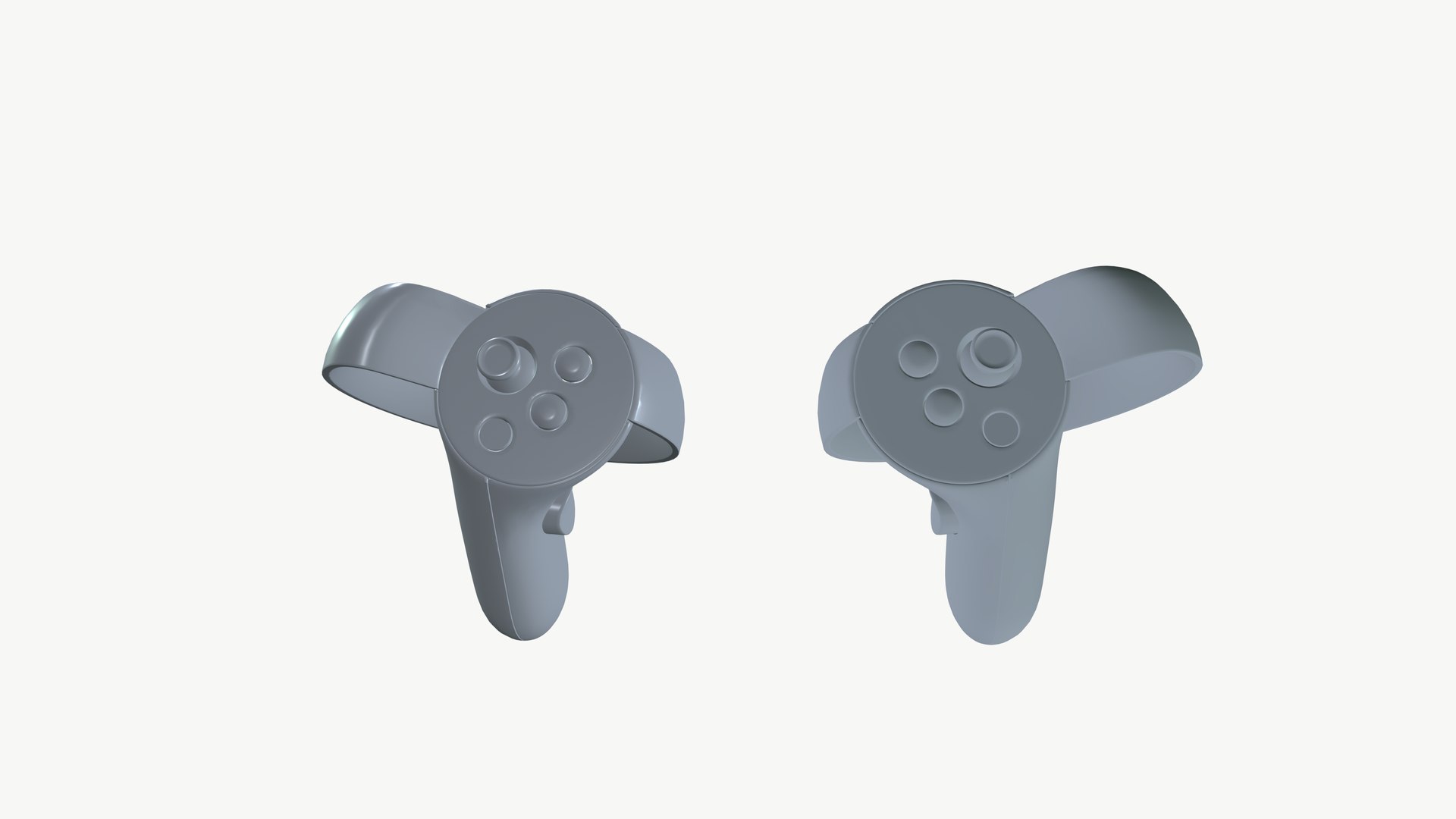 Oculus Rift Controller 3D Model - TurboSquid 2256717