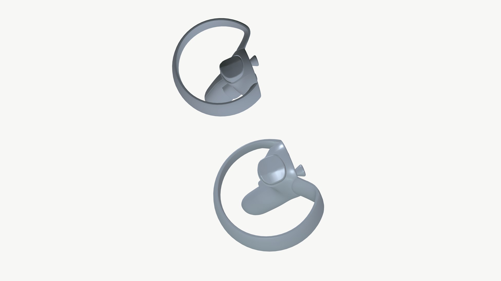Oculus Rift Controller 3D Model - TurboSquid 2256717