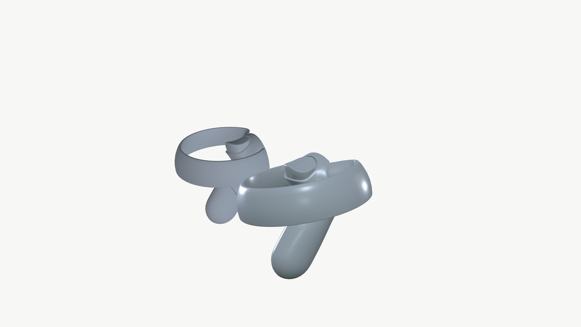 Oculus Rift Controller 3D Model - TurboSquid 2256717