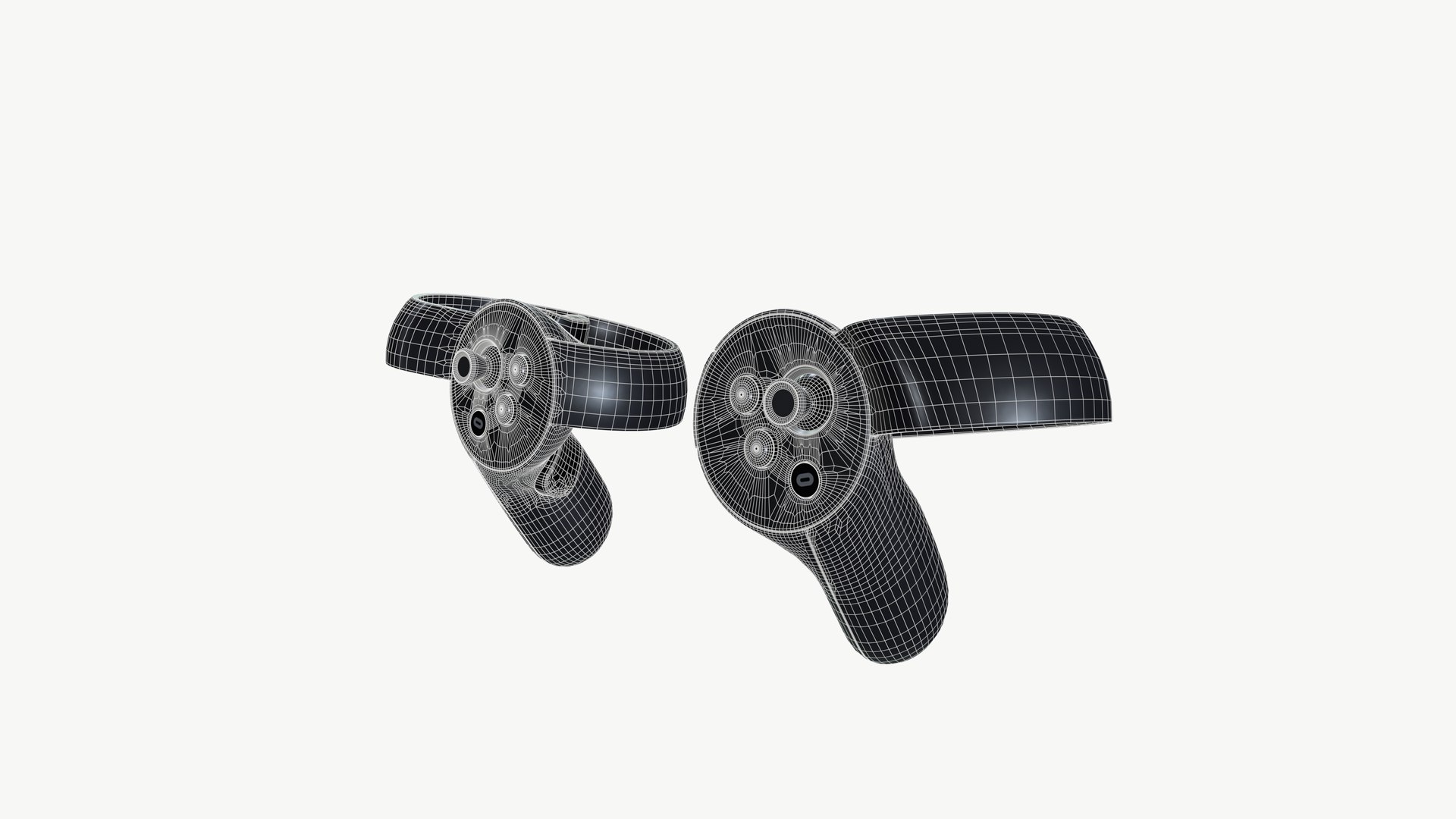 Oculus Rift Controller 3D Model - TurboSquid 2256717