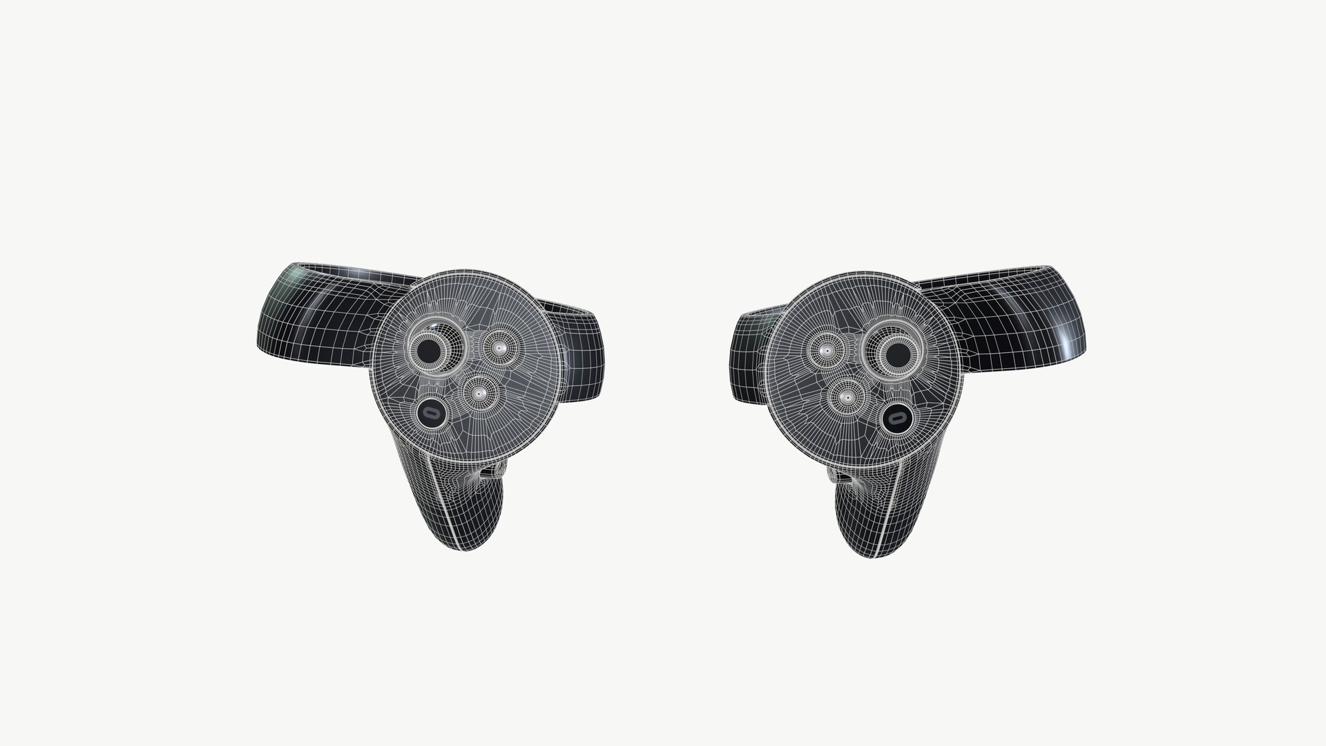 Oculus Rift Controller 3D Model - TurboSquid 2256717