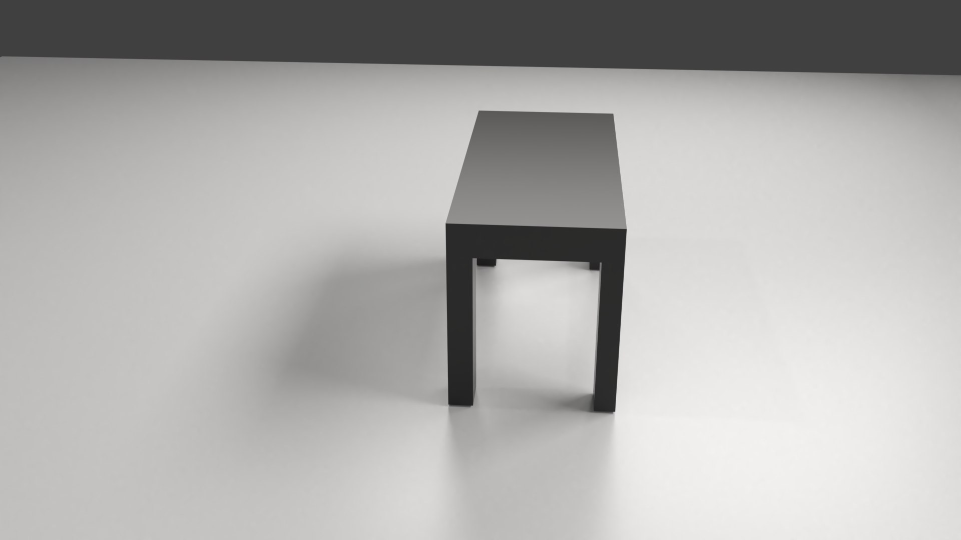 3D rectangle desk 4 - TurboSquid 1469526