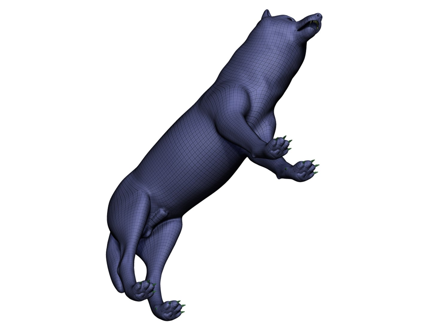 Wolf Basemesh Sculpting 3D Model - TurboSquid 1149161