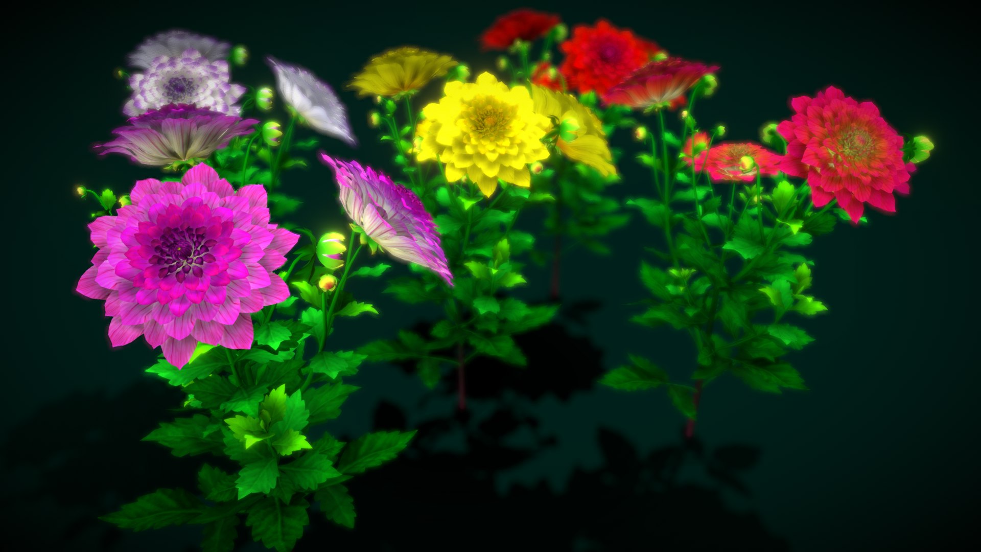 Flower Mexico 3D Model - TurboSquid 2133119