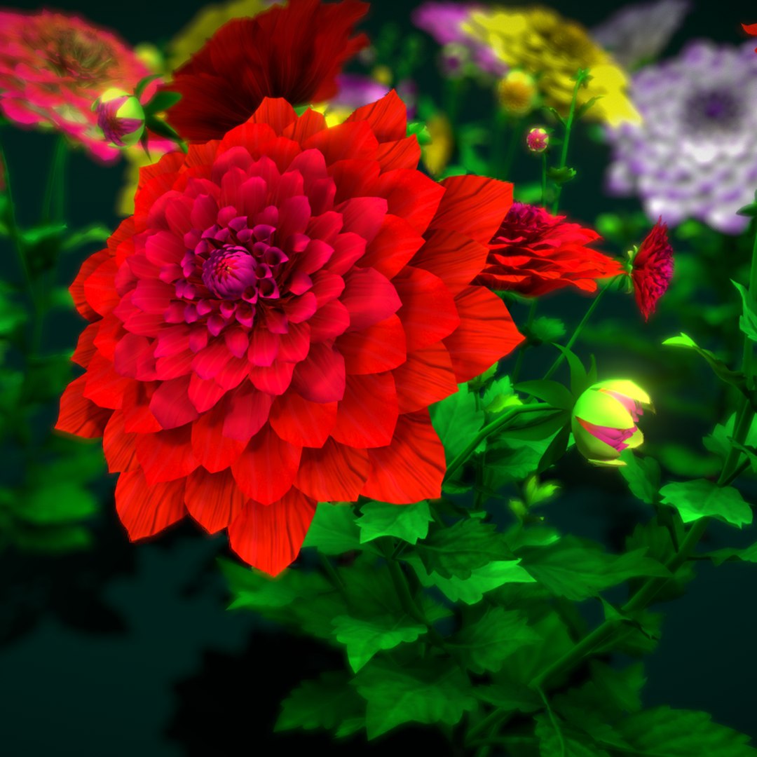 Flower Mexico 3D Model - TurboSquid 2133119