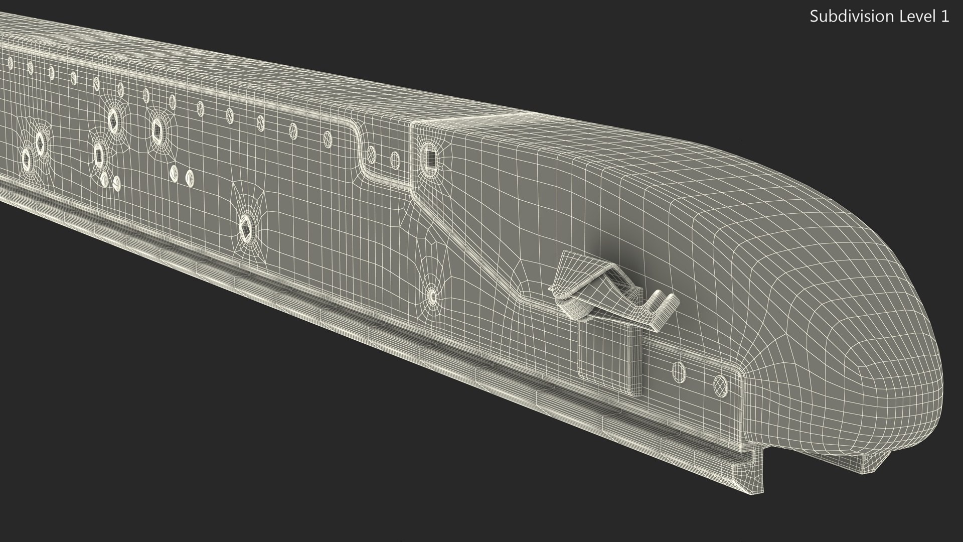 Aircraft Missile Launcher 3D Model - TurboSquid 2287262