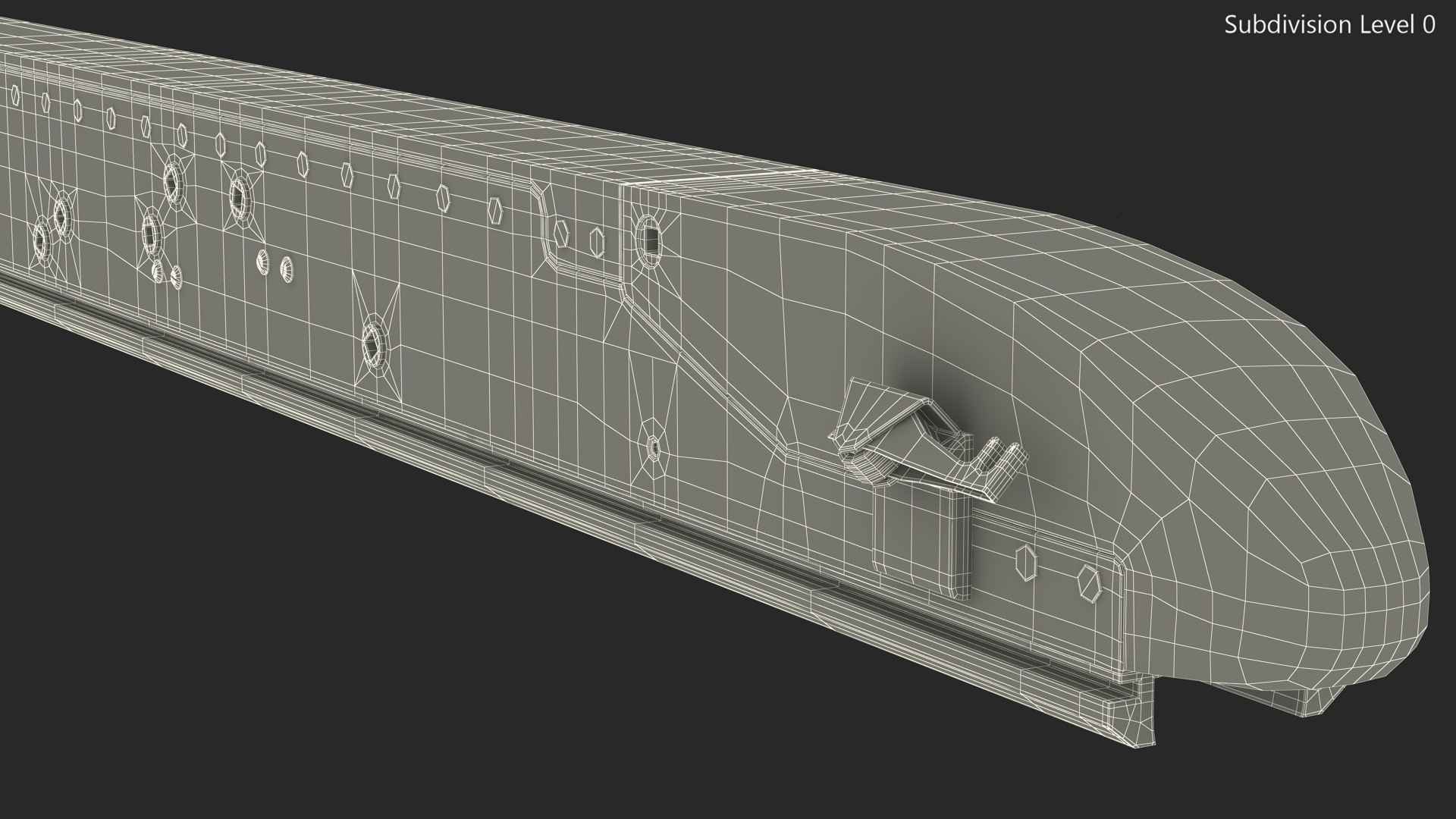 Aircraft Missile Launcher 3D Model - TurboSquid 2287262