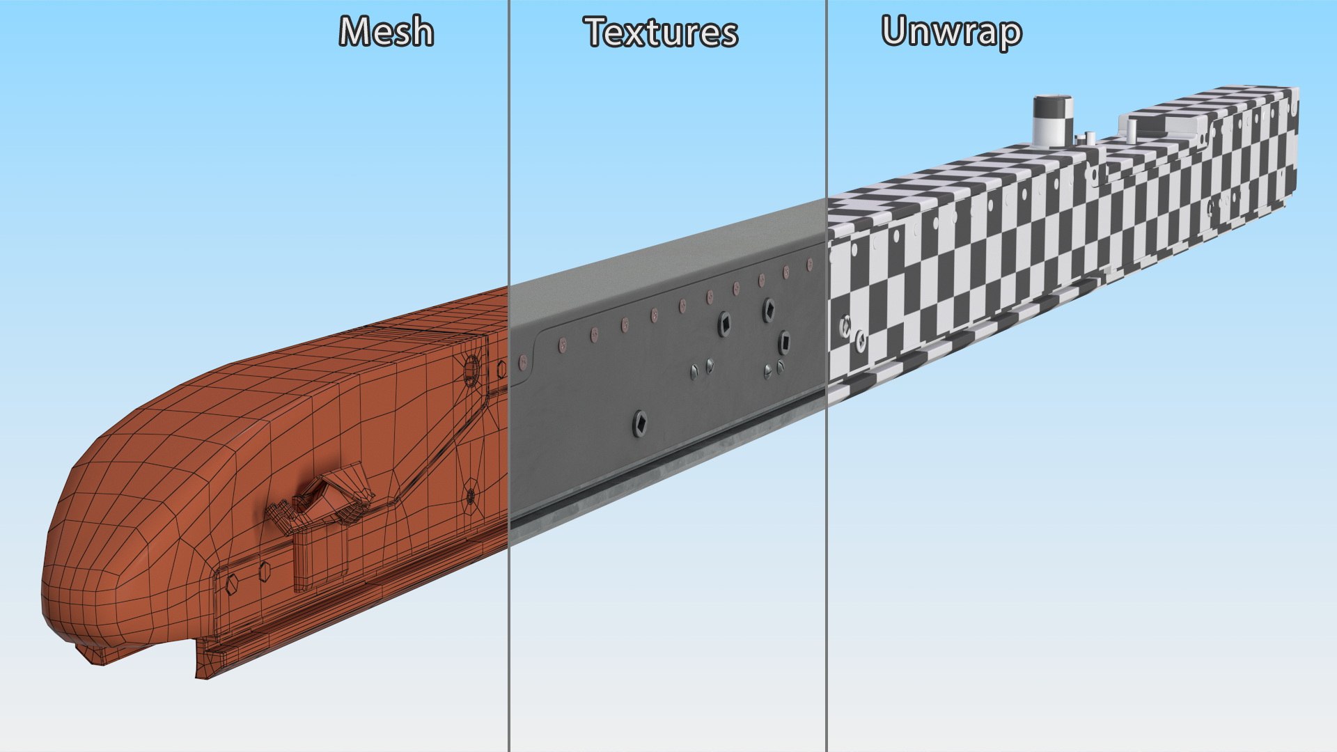 Aircraft Missile Launcher 3D Model - TurboSquid 2287262