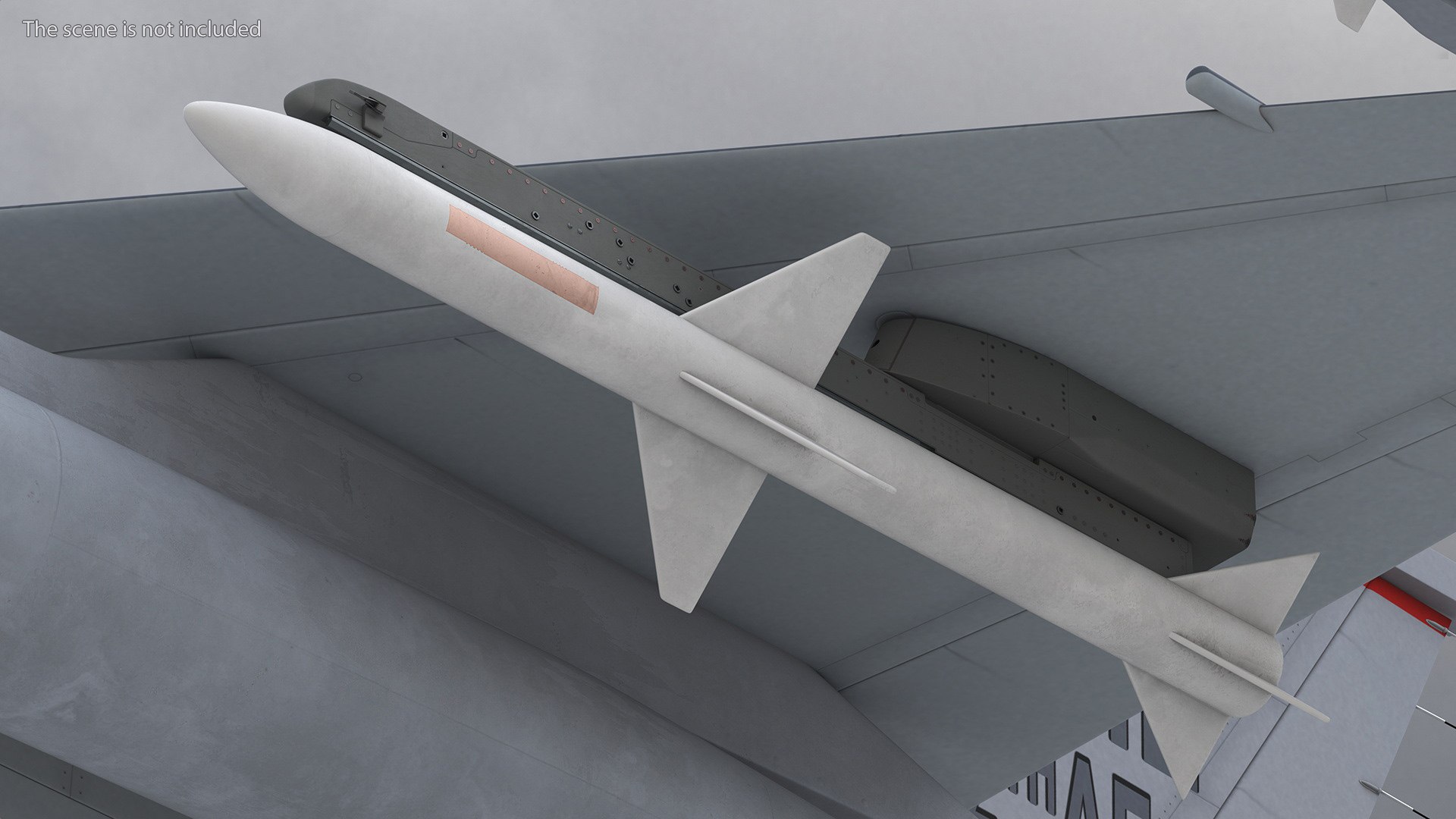 Aircraft Missile Launcher 3D Model - TurboSquid 2287262