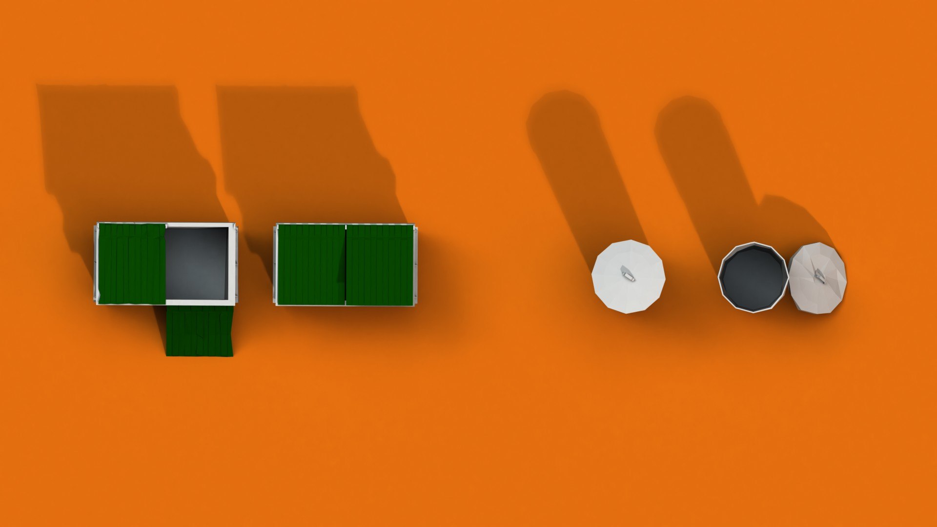 3D Garbage Bin - TurboSquid 1634139