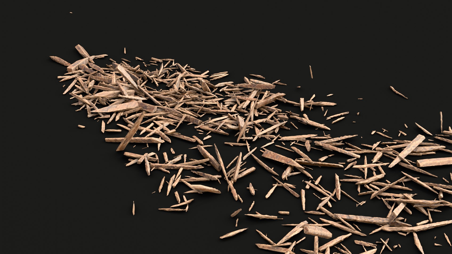 Animated Splinter Explode Front 3D Model - TurboSquid 1777803