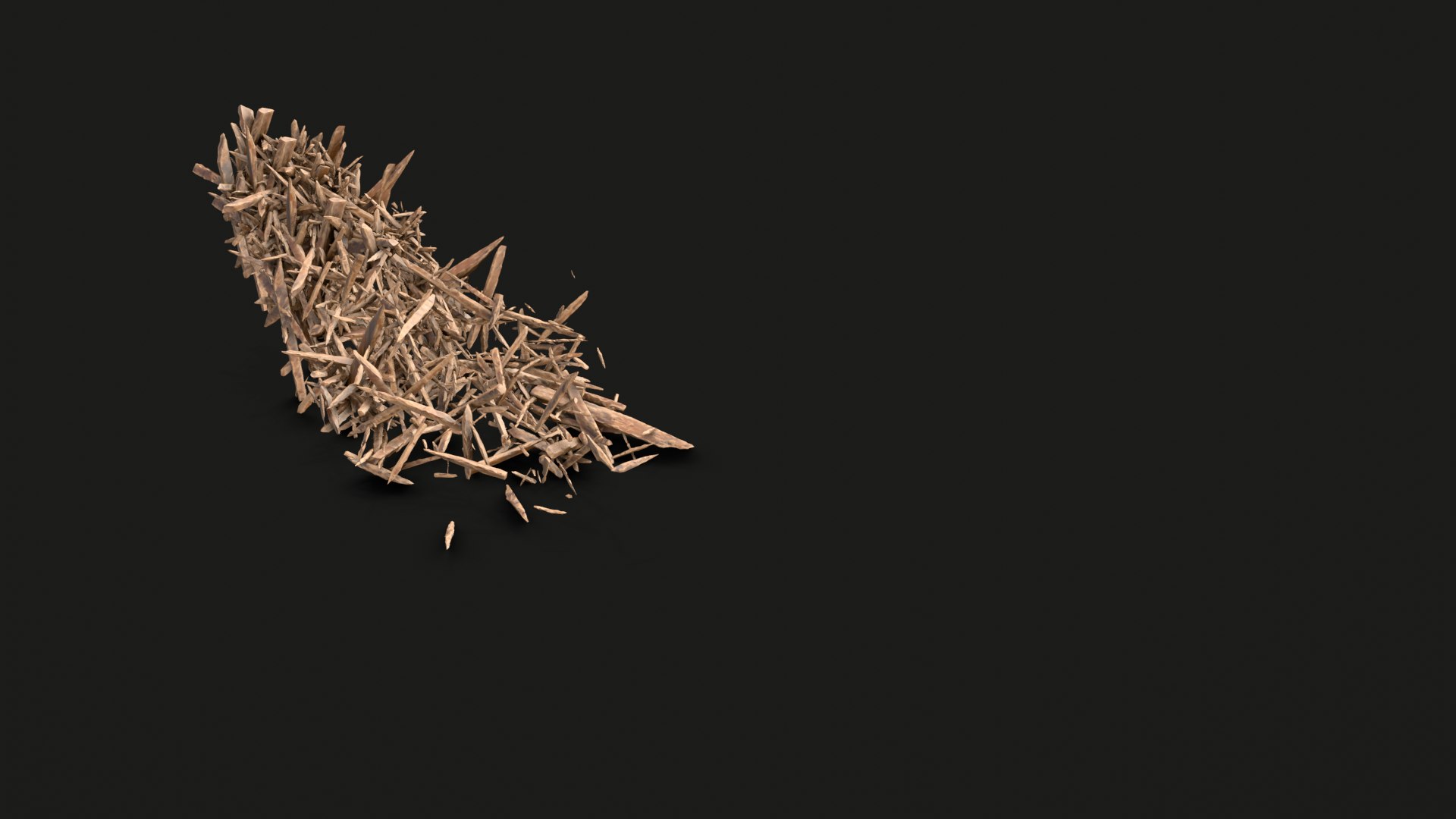 Animated Splinter Explode Front 3D Model - TurboSquid 1777803