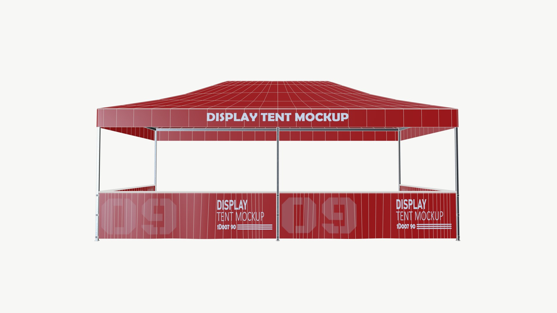 3D Display Tent Model - TurboSquid 2295599