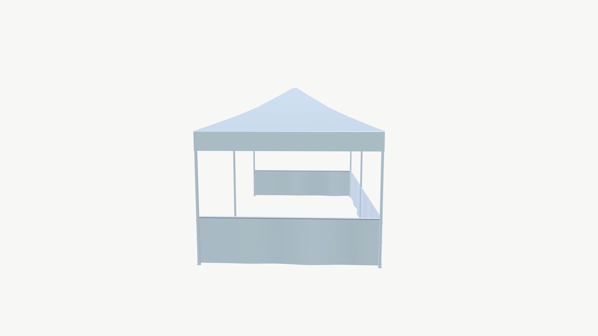 3D Display Tent Model - TurboSquid 2295599