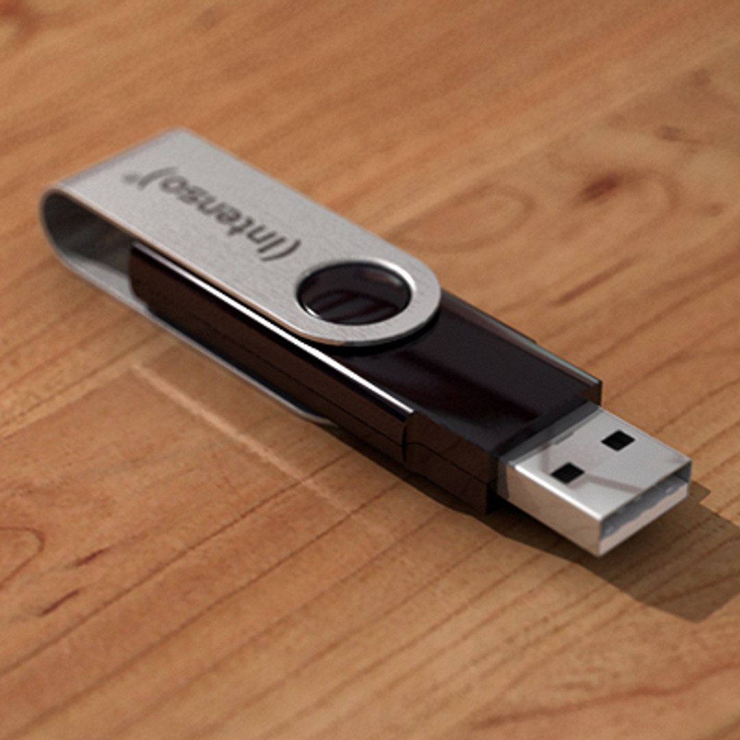 3d usb stick model