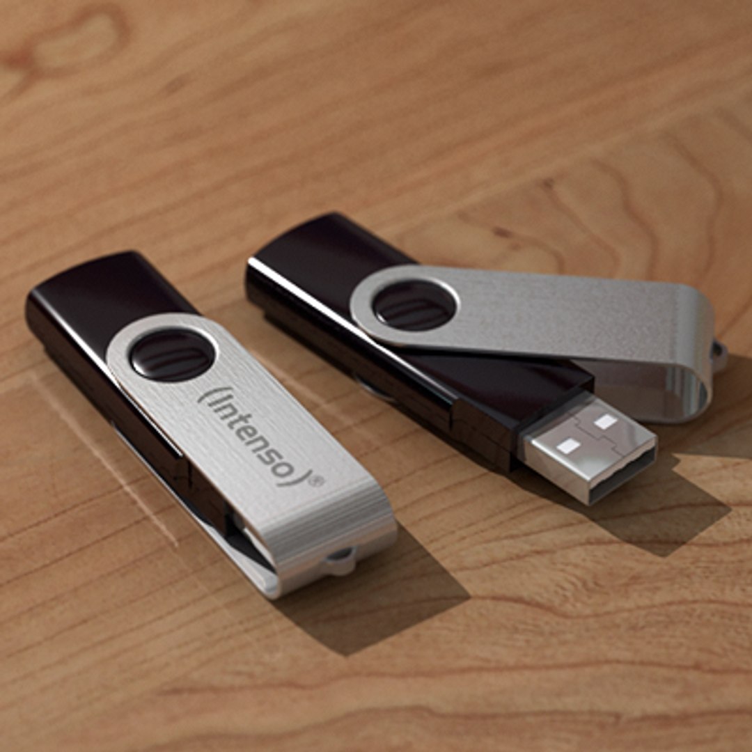 3d usb stick model