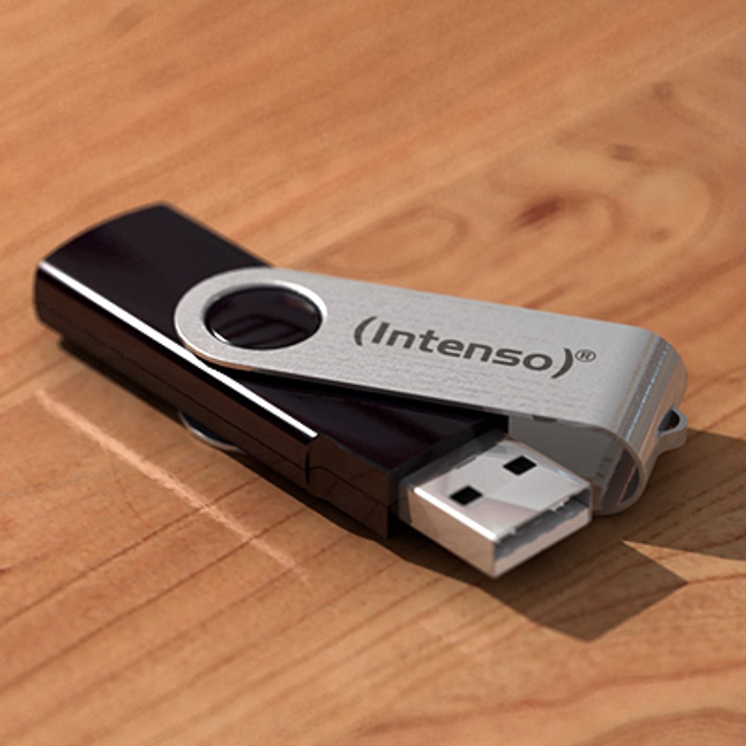 3d usb stick model