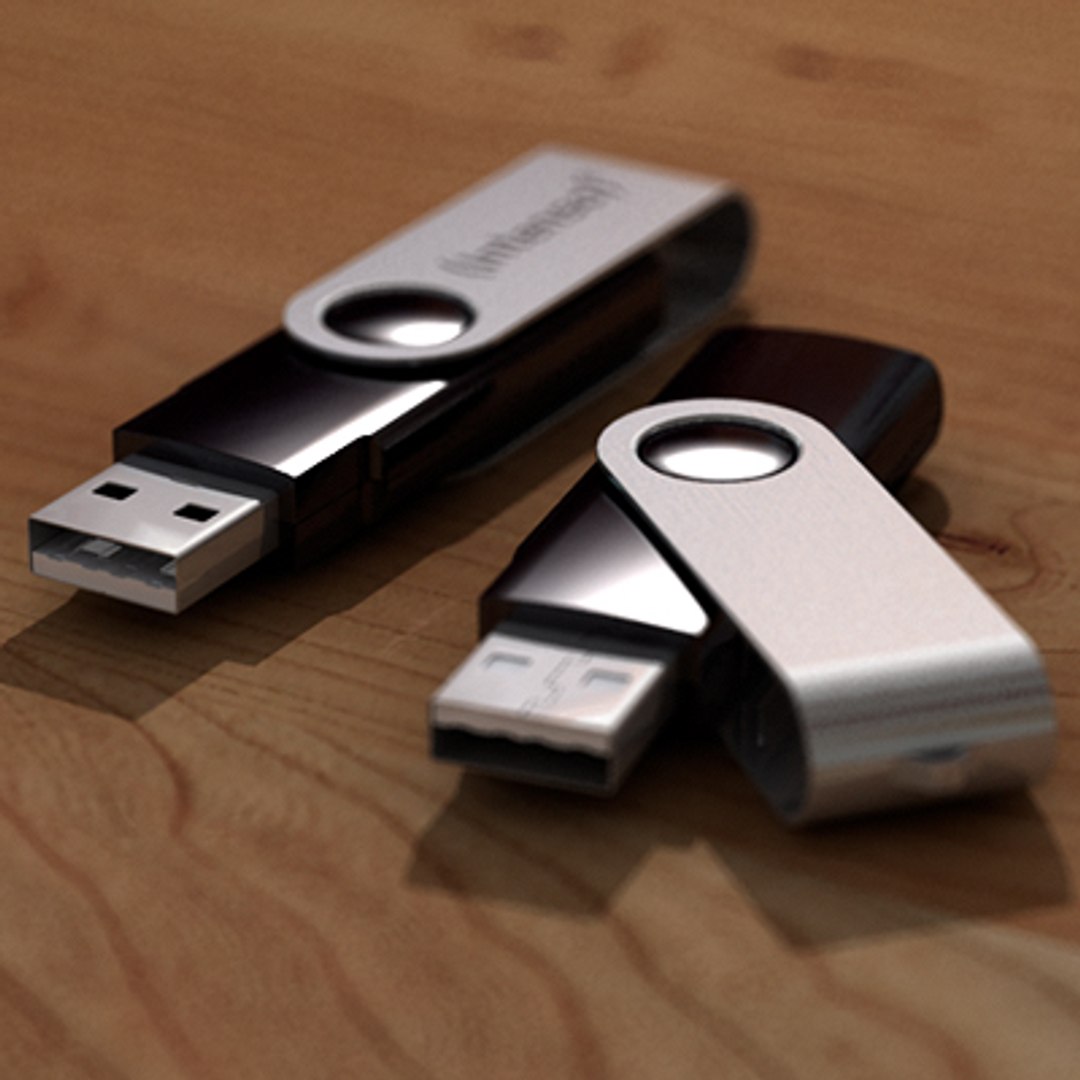 3d usb stick model
