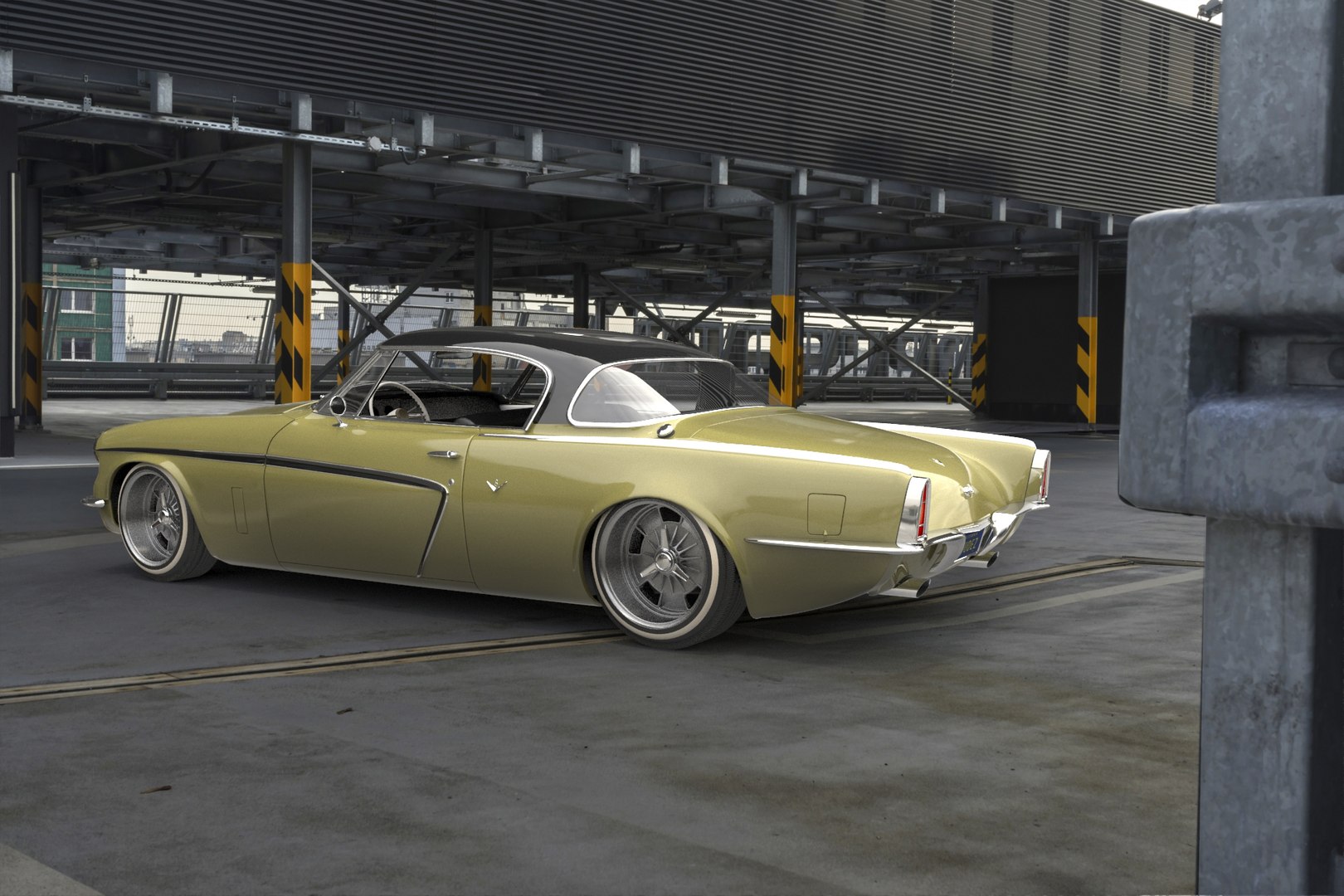 3D STUDEBAKER CUSTOM - TurboSquid 1991135