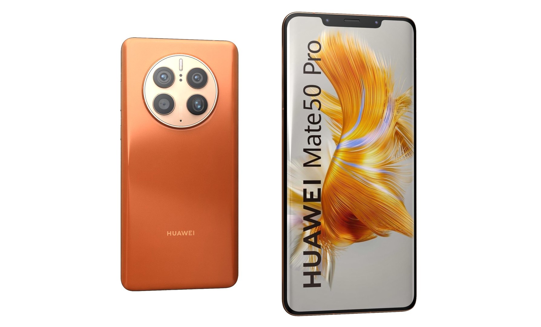 3D Model Huawei Mate 50 Pro All Colors - TurboSquid 1977658