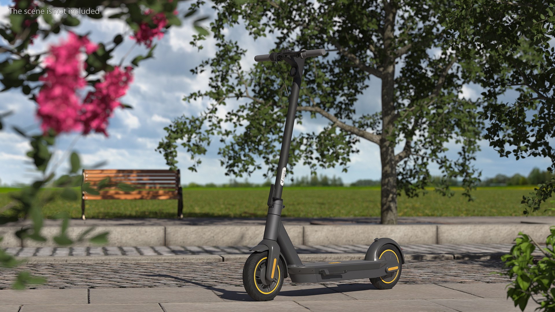 3D Ninebot KickScooter MAX - TurboSquid 1838634